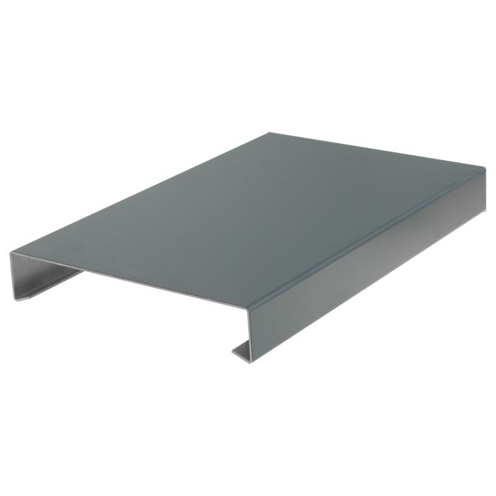 Mauerabdeckungen aus Aluminium und Edelstahl